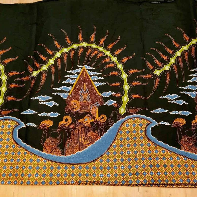 Jual Kain Batik Primisima motif wayang gunungan | Shopee Indonesia
