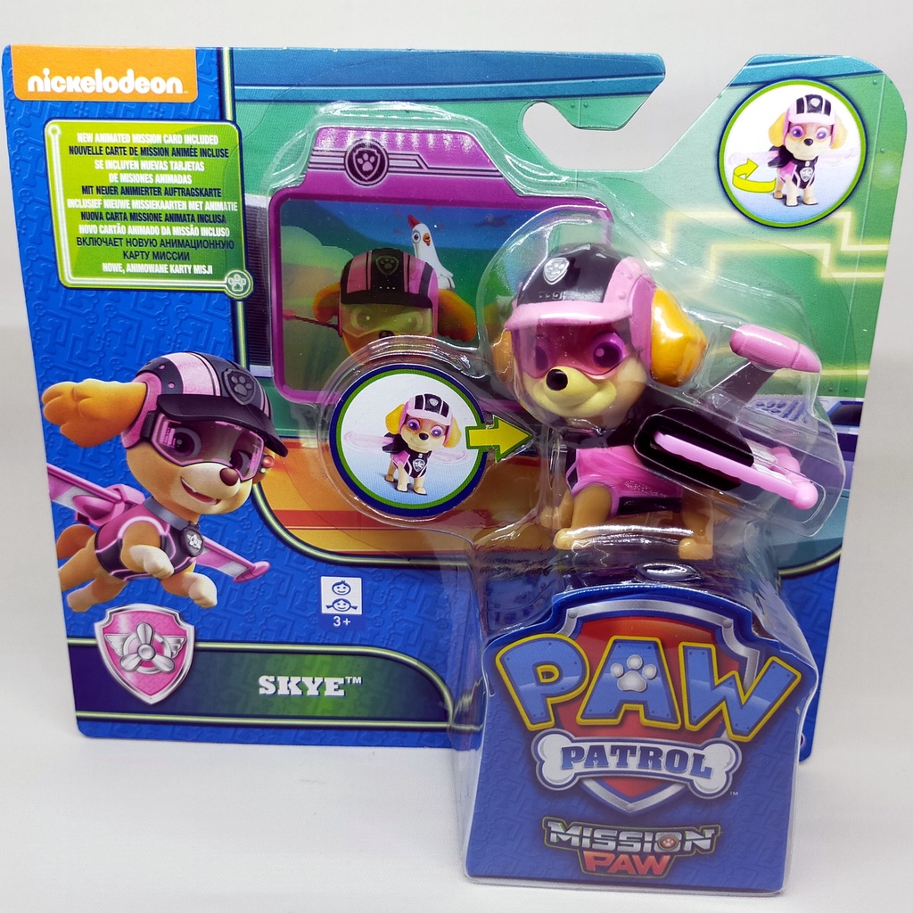 Jual PAW PATROL Mission Paw Pull Hook Badge Lencana Nickelodeon Skye ...