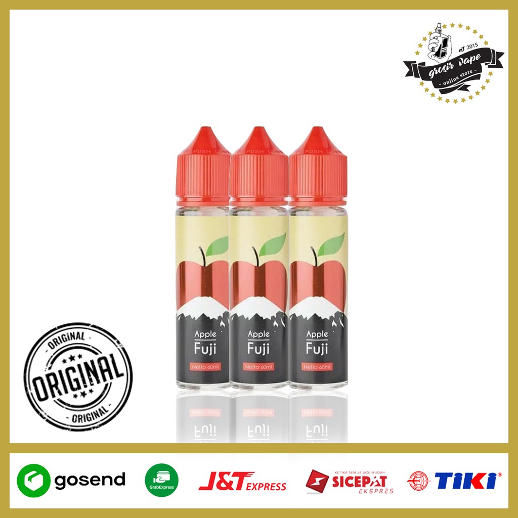 Jual LIQUID APPLE FUJI 60ML ORIGINAL | Shopee Indonesia