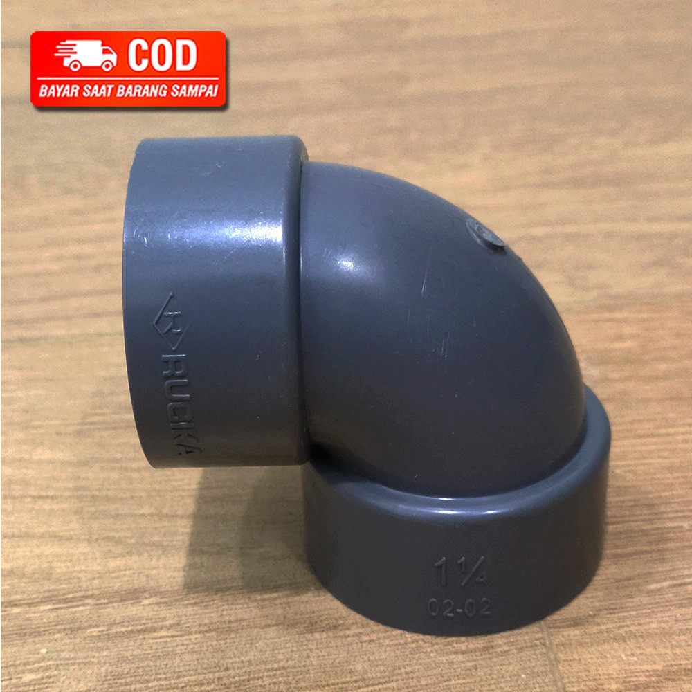 Jual ELBOW / KNEE PIPA PVC 1.25 INCH 1-1/4 INCH RUCIKA (D) | Shopee ...