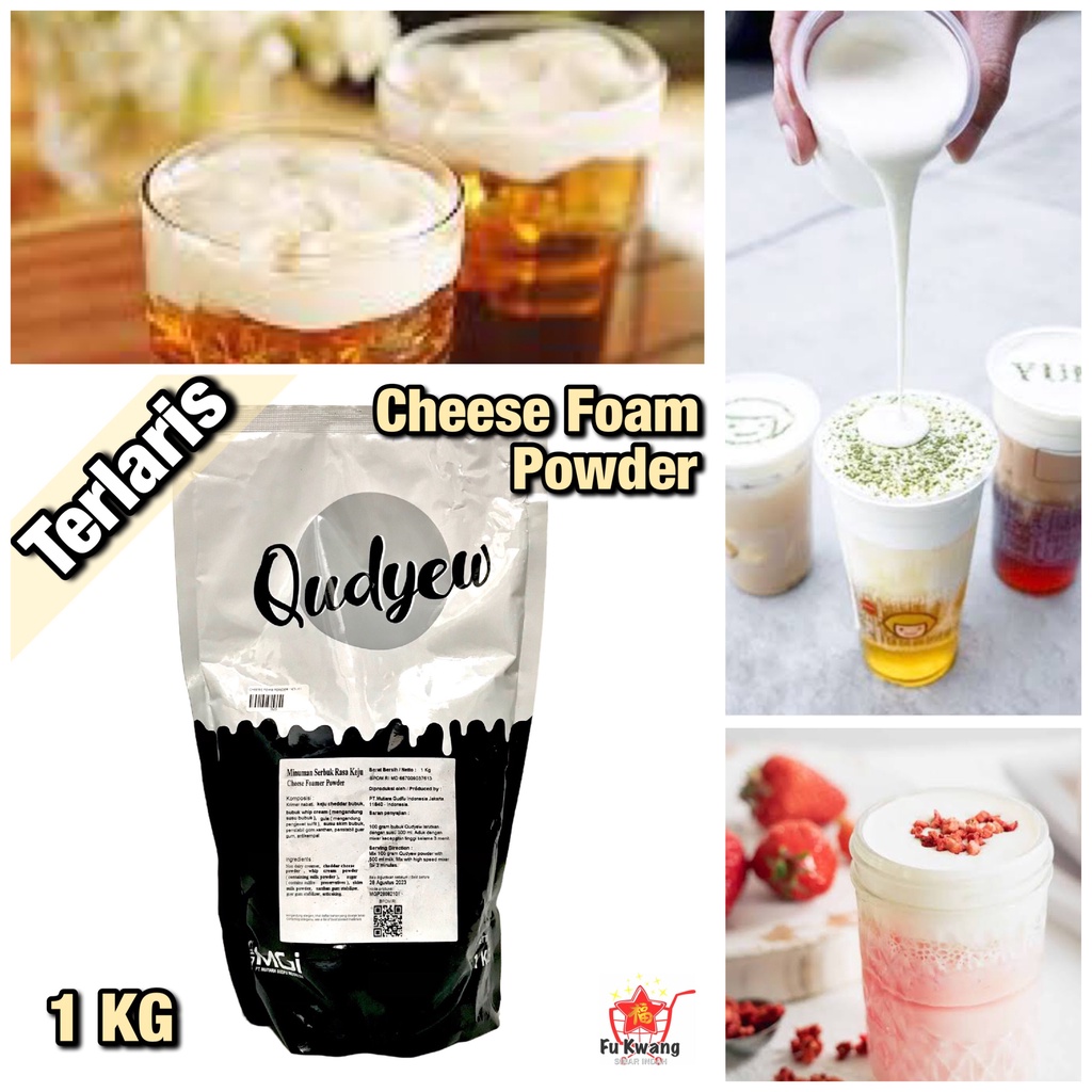 Jual Qudyew Cheese Foam Powder / Bubuk Cheese Foam 1 kg | Shopee Indonesia
