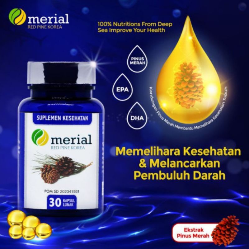 Jual OBAT PENYAKIT JANTUNG PEMBULUH DARAH MERIAL RED PINE KOREA ASLI ...