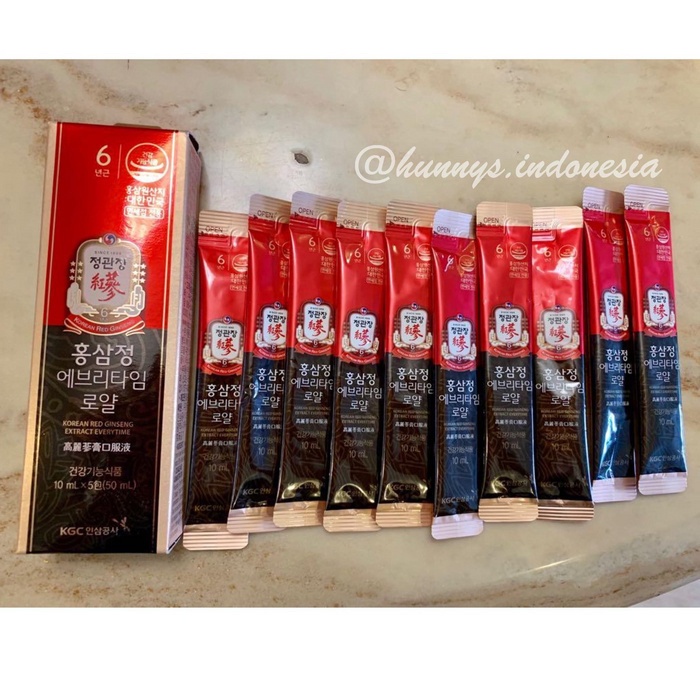 Jual {cantikstore} Ginseng Merah Korea Red Ginseng Cheong Kwan Jang Isi ...