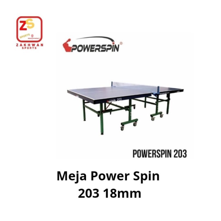 Jual Meja Pingpong Power Spin 203 18mm | Shopee Indonesia