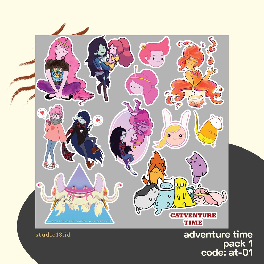Jual Adventure Time Sticker Pack | Shopee Indonesia