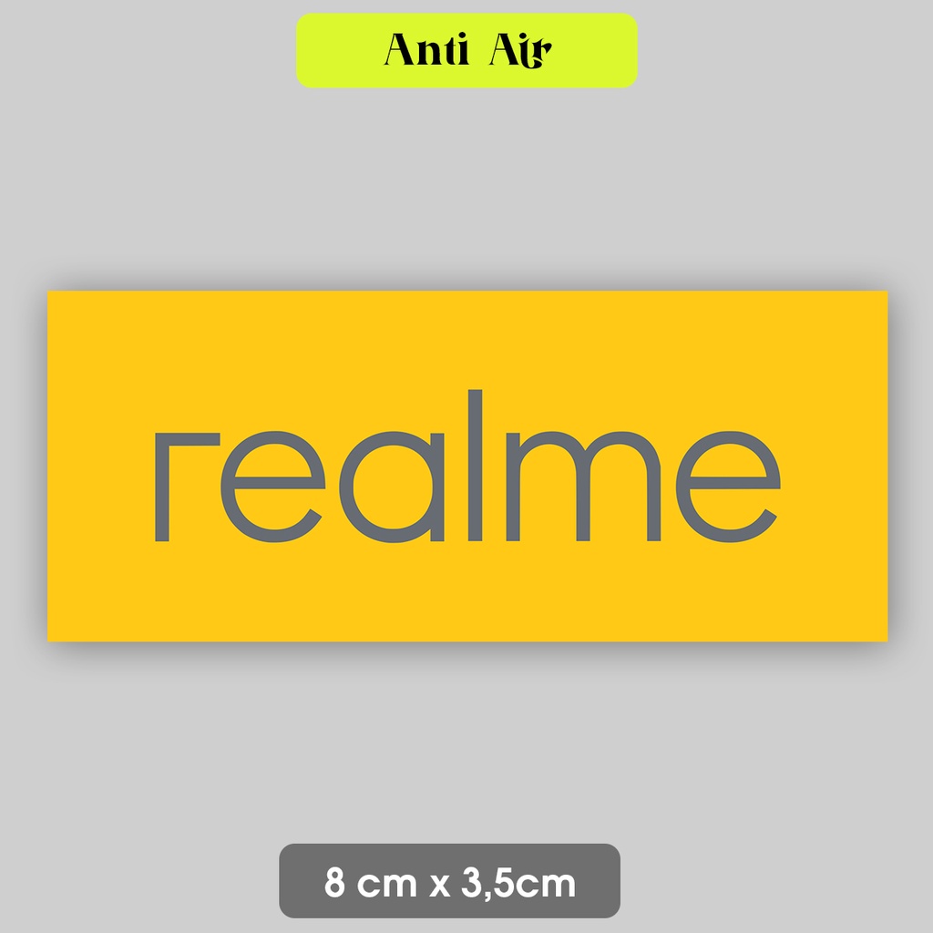 Jual Stiker Realme Realmeow Fans Sticker Vinyl Satuan Anti Air | Shopee ...