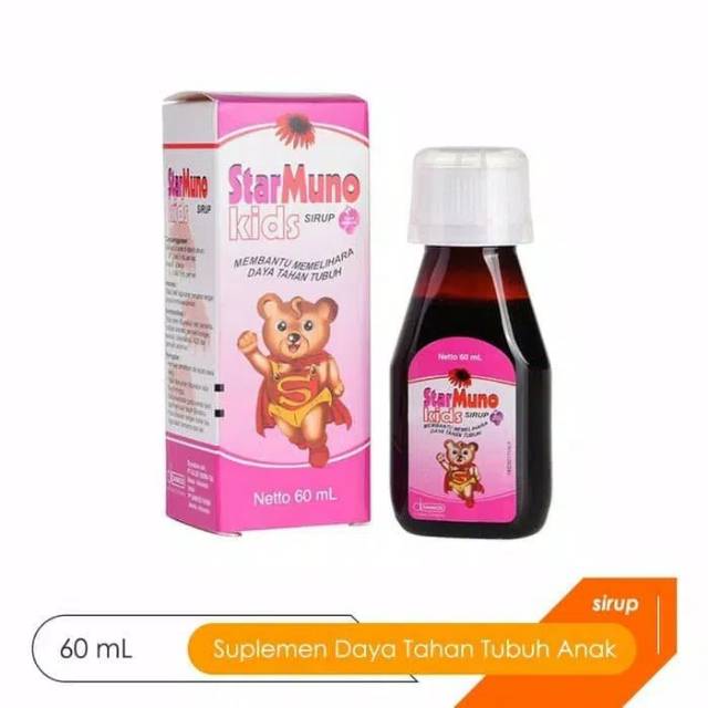 Jual Starmuno Kids Sirup 60 ml - HARGA MURAH | Shopee Indonesia