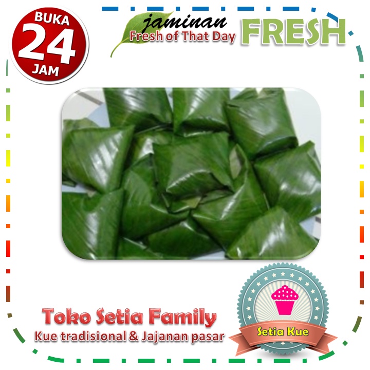 Jual Kue Basah / Kue Subuh / Kue Bugis Daun (Fresh dan Murah) | Shopee ...