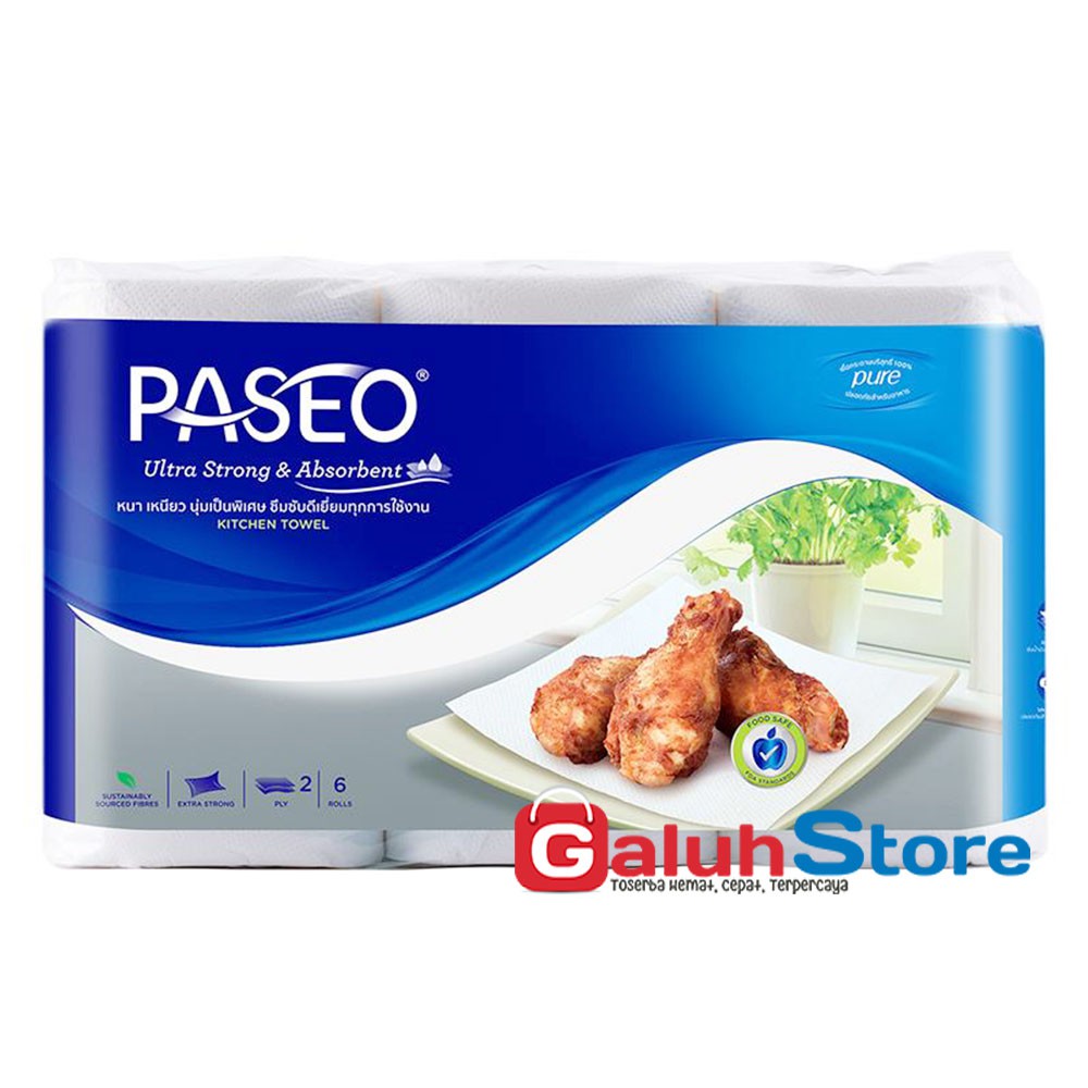 Jual Paseo Tissue kitchen Towel / Tisu Masak / Calorie Absorb | Shopee Indonesia