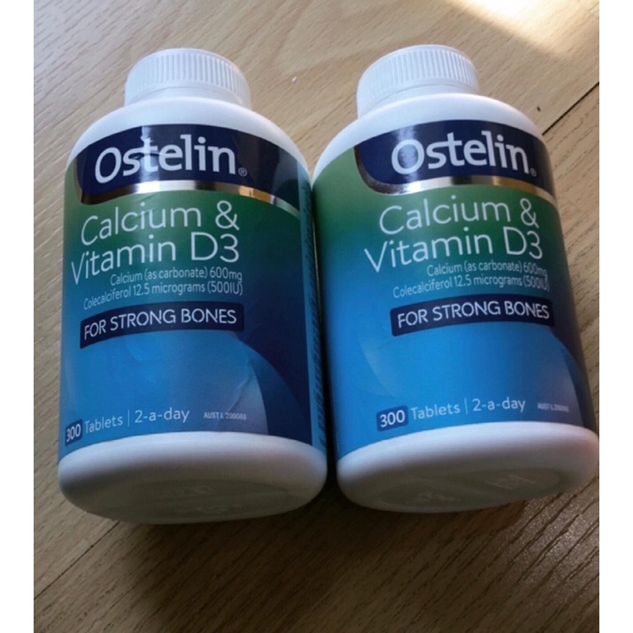 Jual Ostelin Calcium & Vitamin D3 300 tablets Made in Australia ...