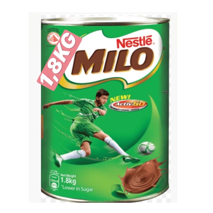 Jual MILO SINGAPORE KALENG 1,8KG / BUBUK NESTLE MILO POWDER 1,8kg ...