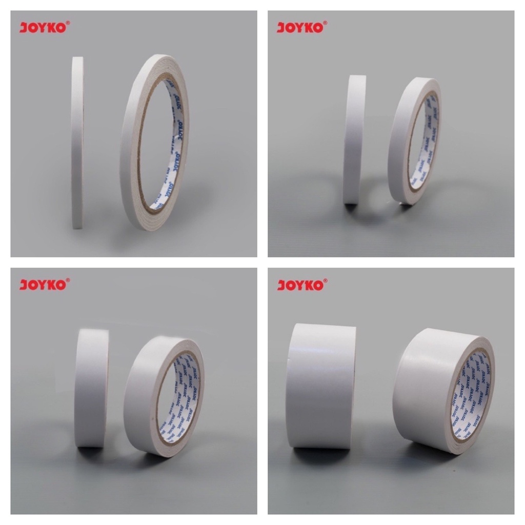 Jual Double Tape Joyko / Double Tape Kertas / Solatip Bolak Balik 1 ...