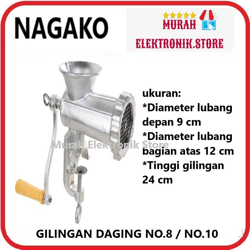 Jual Multifungsi Penggiling Gilingan Daging Meat Mincer Manual Besi ...