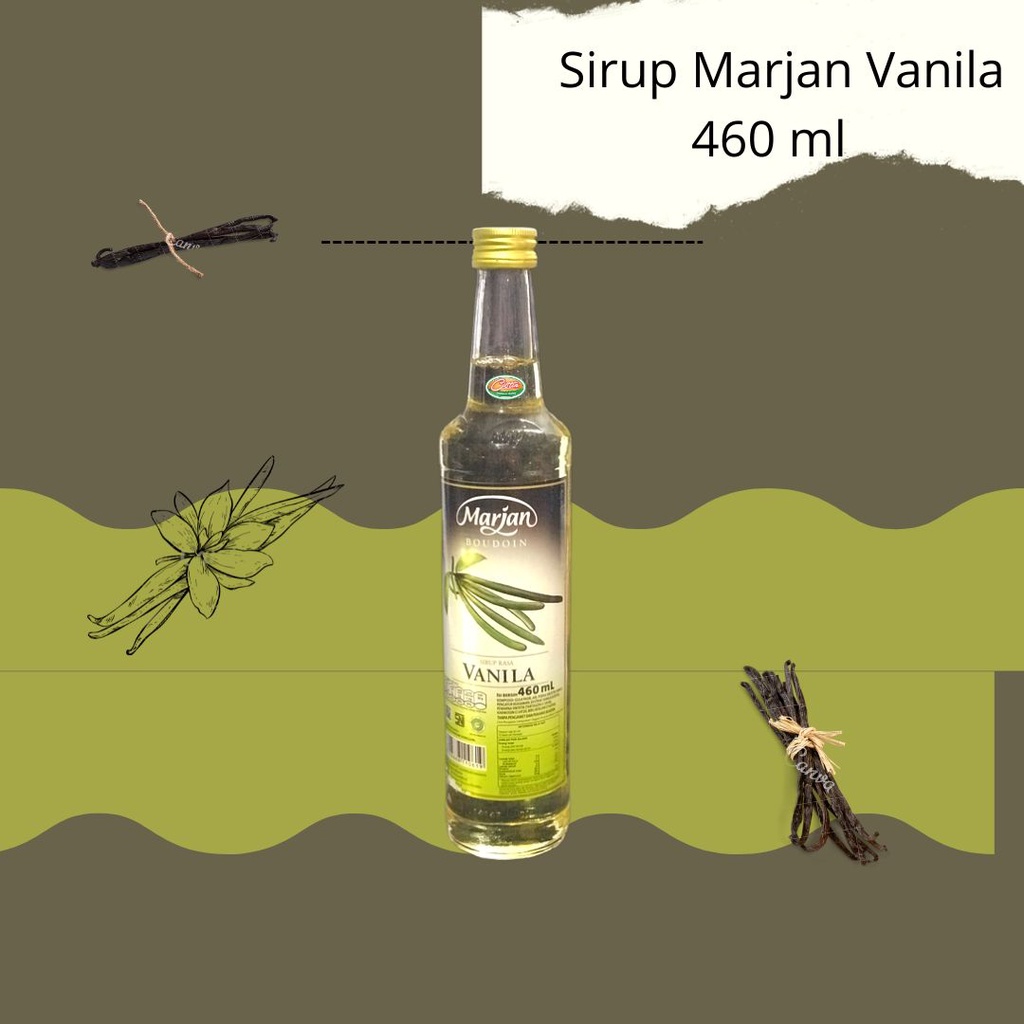 Jual Syrup Marjan Vanila 460 ml | Shopee Indonesia