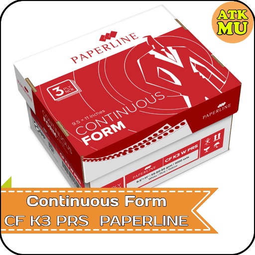 Jual Kertas Continuous Form 9,5" x 11"/2 3 PLY NCR K3 PRS Paperline | Shopee Indonesia