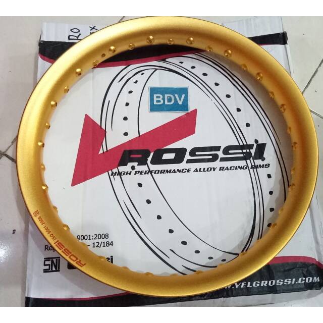 Jual Velg Rossi 140 X 17 U Shape Gold (140 Ring 17) | Shopee Indonesia