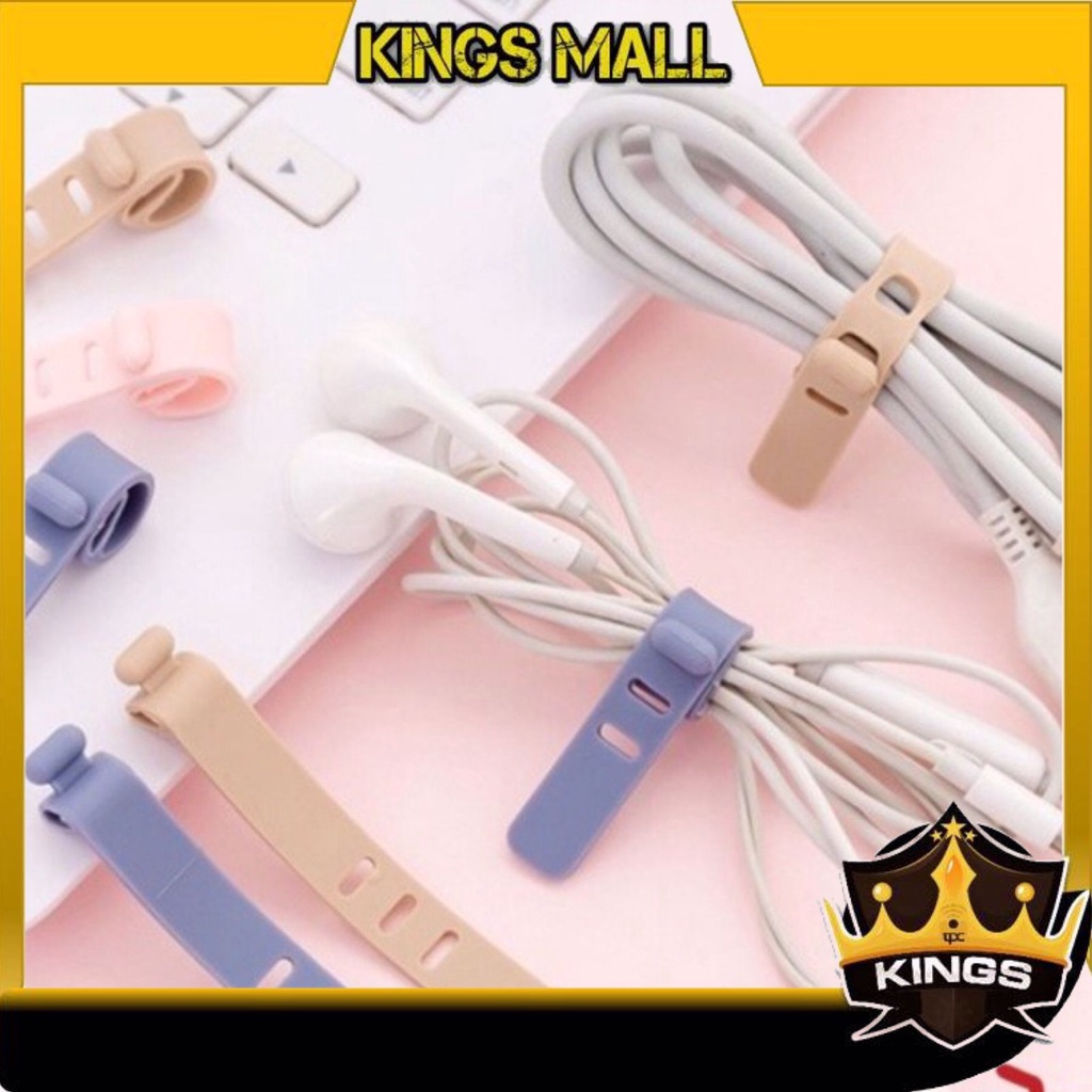 Jual KINGS - 5196 Cord Holder / Cable Tie Clip / Tali Pengikat Kabel ...