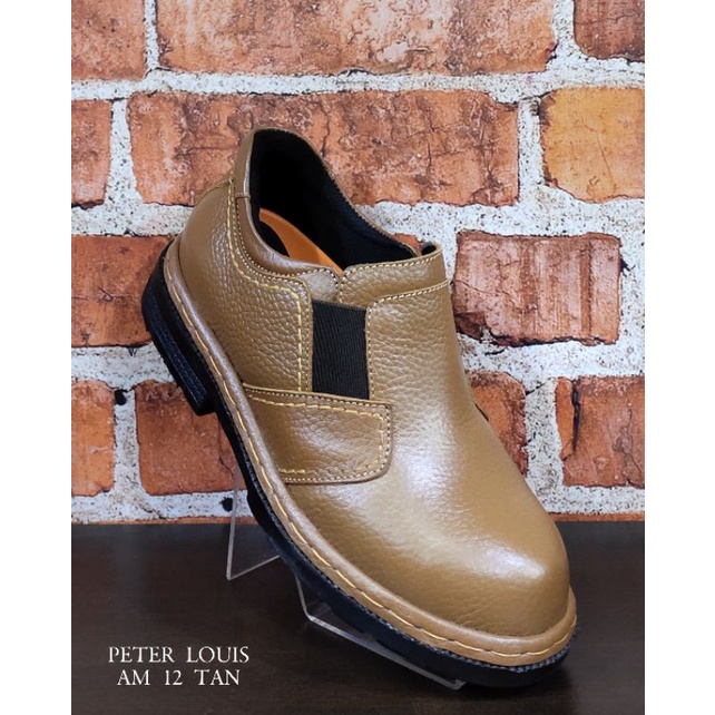 Jual Sepatu pria Peter Louis, sepatu safety kulit | Shopee Indonesia