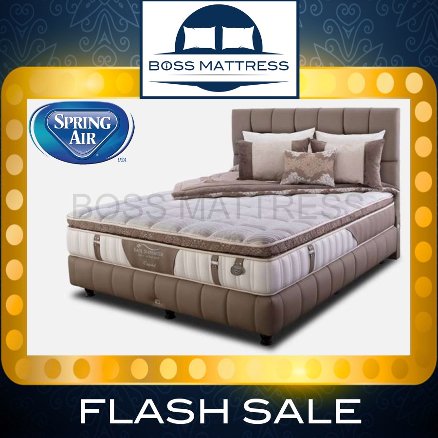 Jual SPRING AIR SpringBed CRYSTAL ( Hanya KASUR / Full SET ) 160 180 ...