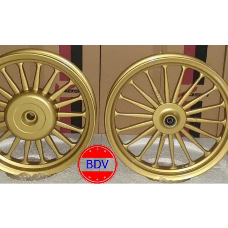 Jual Velg V Rossi Venom Galaxy Gold Scoopy Fi, Esp Ring 12 (Bisa Modif ...