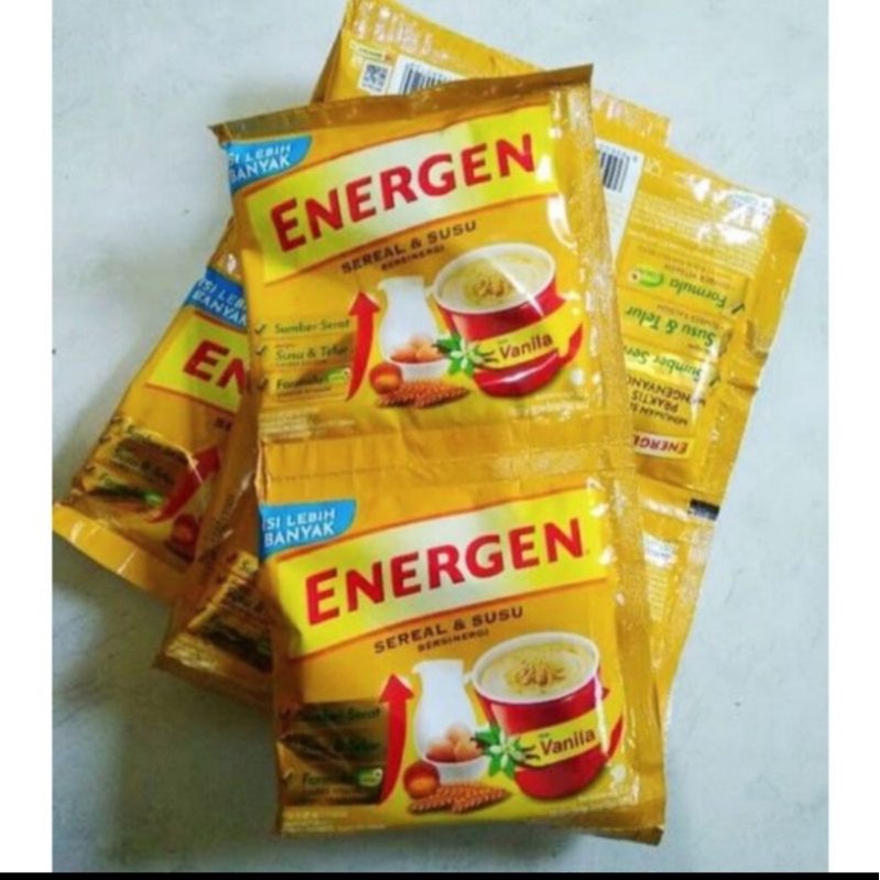 Jual Energen rasa vanila 10 sachet | Shopee Indonesia