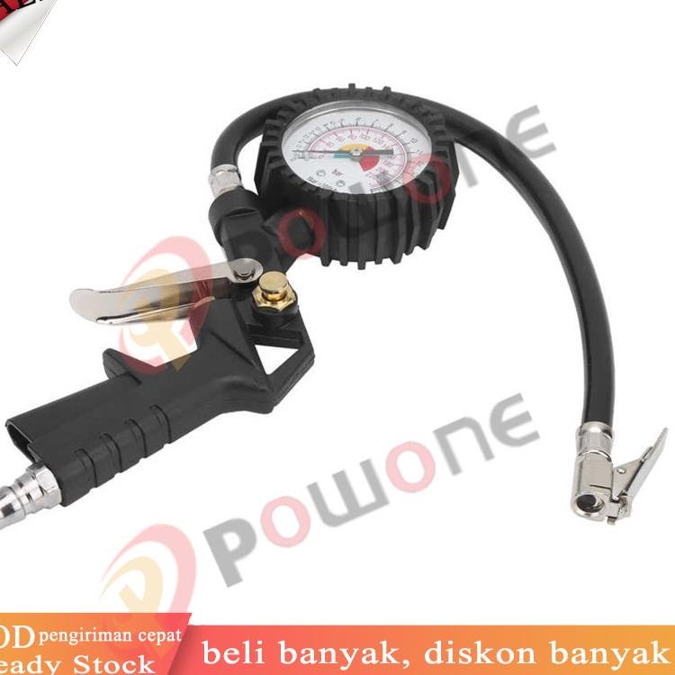 Jual (HARGA SPESIAL) Tire Inflator Air Pressure Gun Isi Ukur Tekanan ...