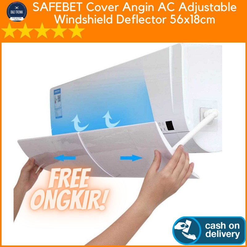 Jual Cover Angin Tutup Adjustable Windshield AC Deflector SAFEBET ...