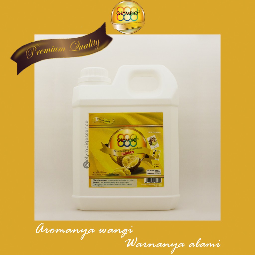 Jual OLYMPIQ Pasta/Essence/Perisa DURIAN 1 kg | Shopee Indonesia