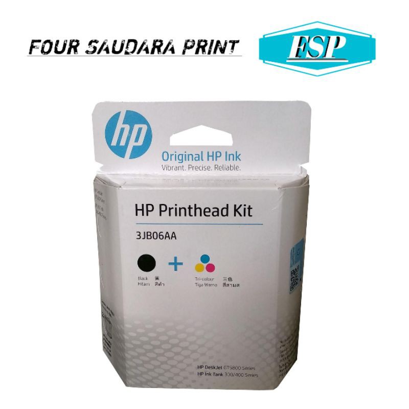 Jual HP PRINTHEAD KIT 3JB066A CARTRIDGE GT51/GT52 ORIGINAL | Shopee ...