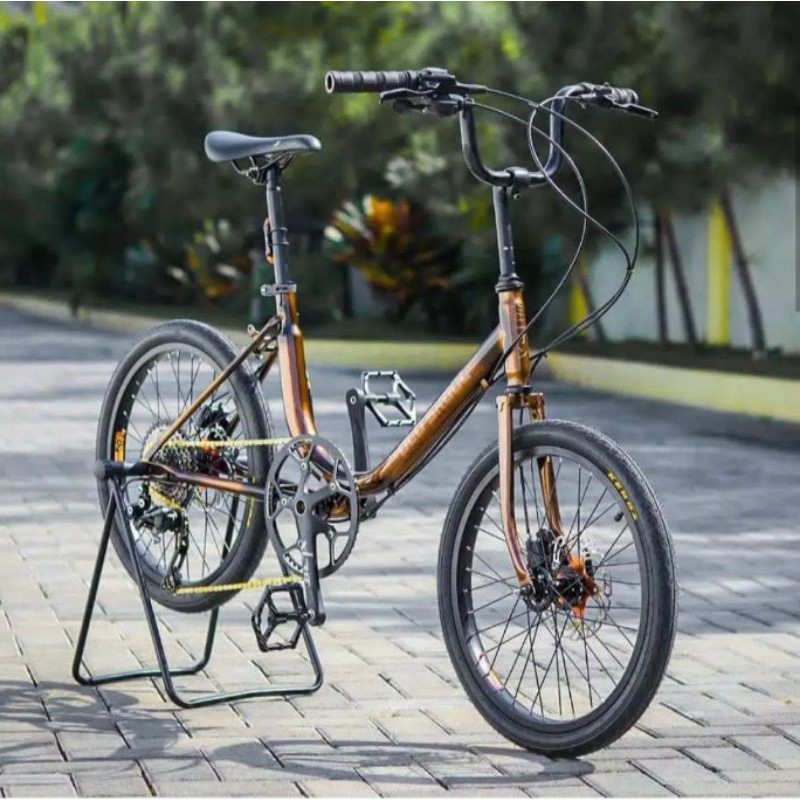 Jual Stang stir bromton untuk sepeda minion seli mini gowes stir minion ...