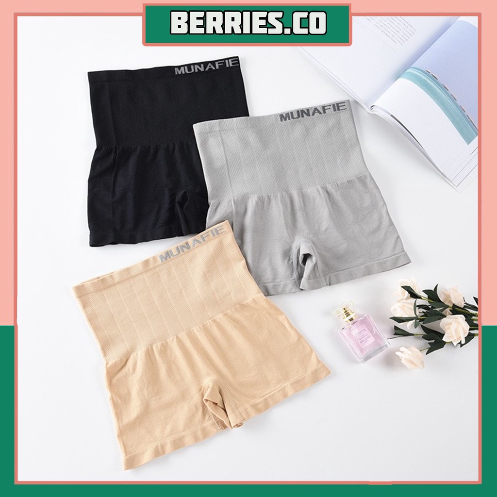 Jual BRI* CP033 Celana Pendek Munafie High Waist Boxer Celana Korset Bentuk Petak Pengecil Perut ...