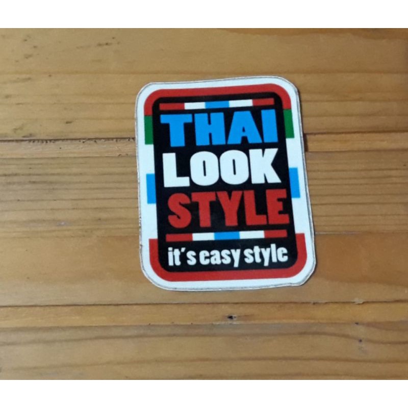 Jual STIKER THAI LOOK STYLE THAILAND | Shopee Indonesia