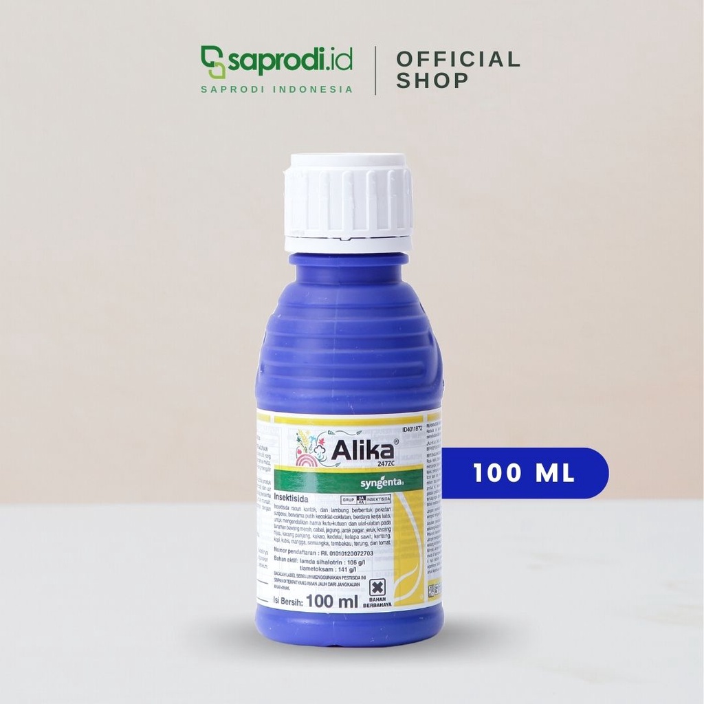 Jual SYNGENTA ALIKA 247 ZC Insektisida Racun Kontak dan Lambung - 100ml ...