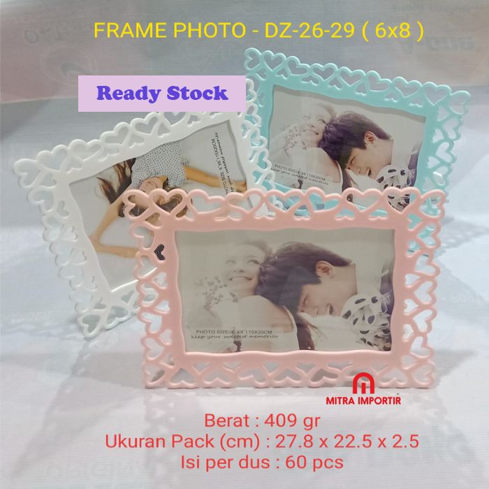 Jual Frame Photo / Bingkai Foto DZ 26 - 29 ( 6x8 ) | Shopee Indonesia