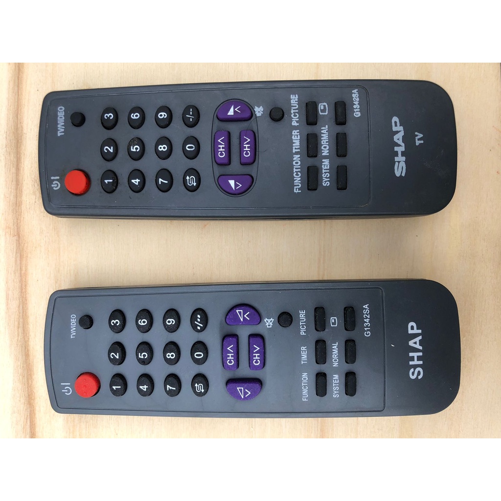 Jual TERMURAH REMOTE TV SHARP TABUNG ABU 1342 DAN 1587 SHAP | Shopee ...