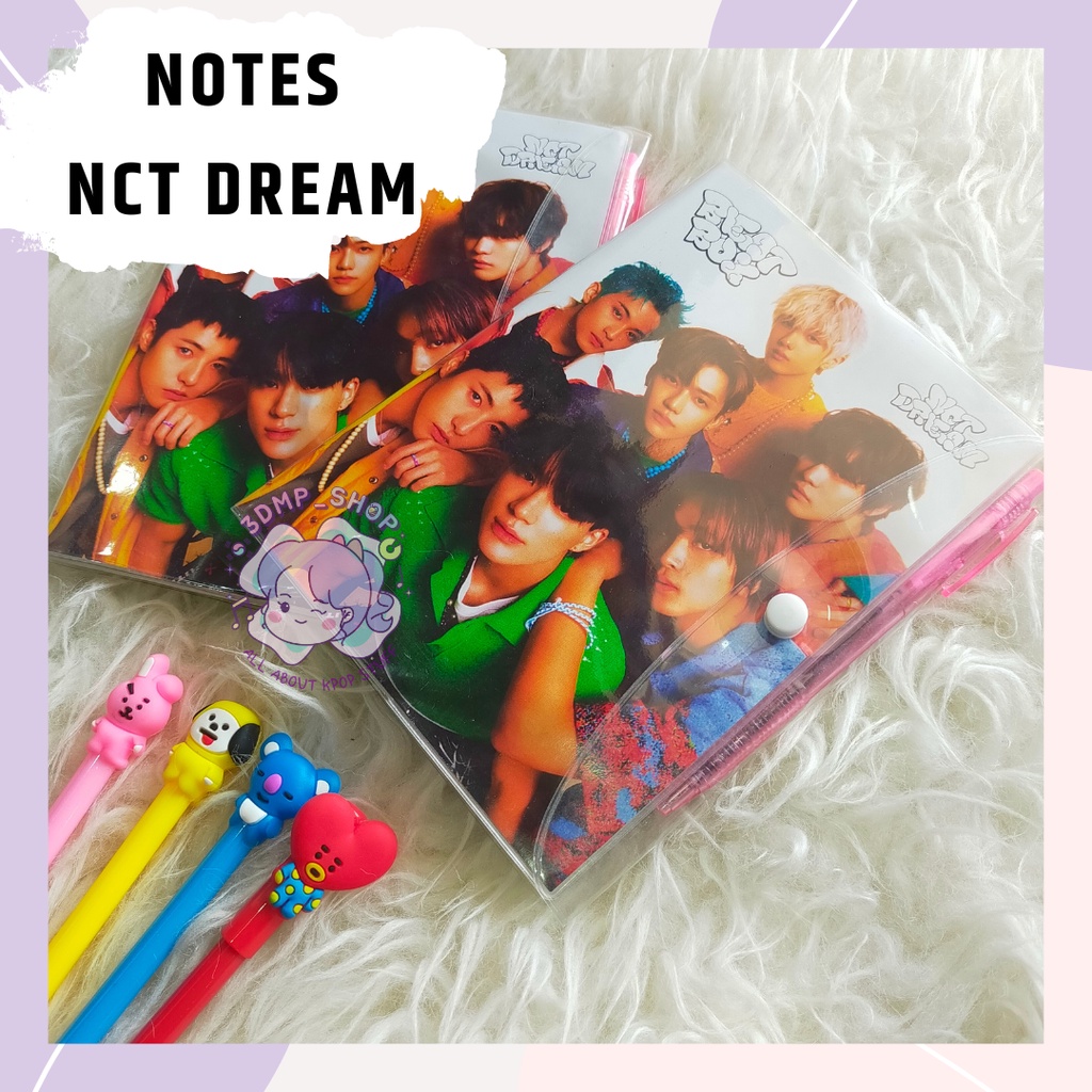 Jual NOTES KPOP NCT Dream, Treasure, Enhypen, BTS | Shopee Indonesia