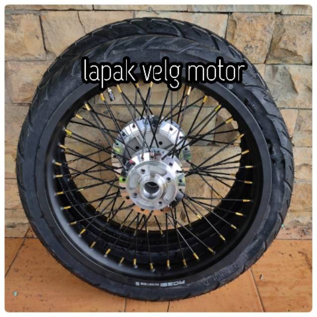 Jual Velg rk king ring 17 plus ban uk velg 1.60/1.85 | Shopee Indonesia