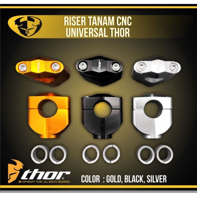 Jual Raiser - riser stang tanam THOR cnc trail | Shopee Indonesia