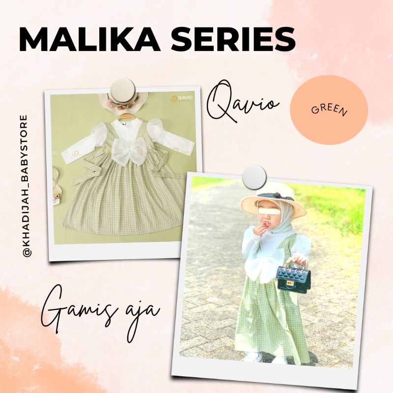Jual Qavio Malika size 1 tahun dan 2 Tahun warna Green | Shopee Indonesia