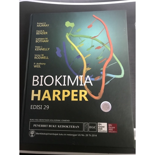 Jual buku biokimia harper ed 29 | Shopee Indonesia