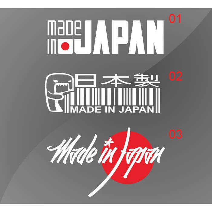 Jual Stiker Mobil Pilihan Made in Japan - Car Decal Sticker | Shopee ...