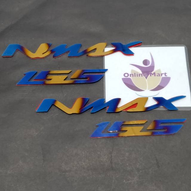 Jual Emblem two-tone Yamaha Nmax 155 tulisan Nmax 155 Twotone | Shopee ...