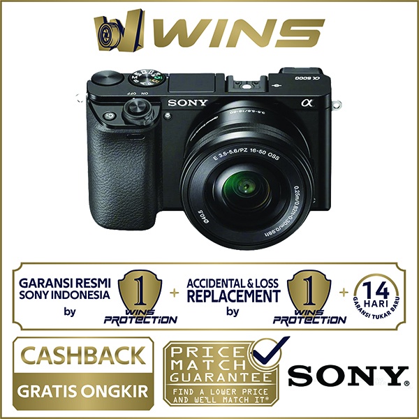 Jual Sony Alpha a6000 KIT 16-50mm Mirrorless Digital Camera Garansi ...