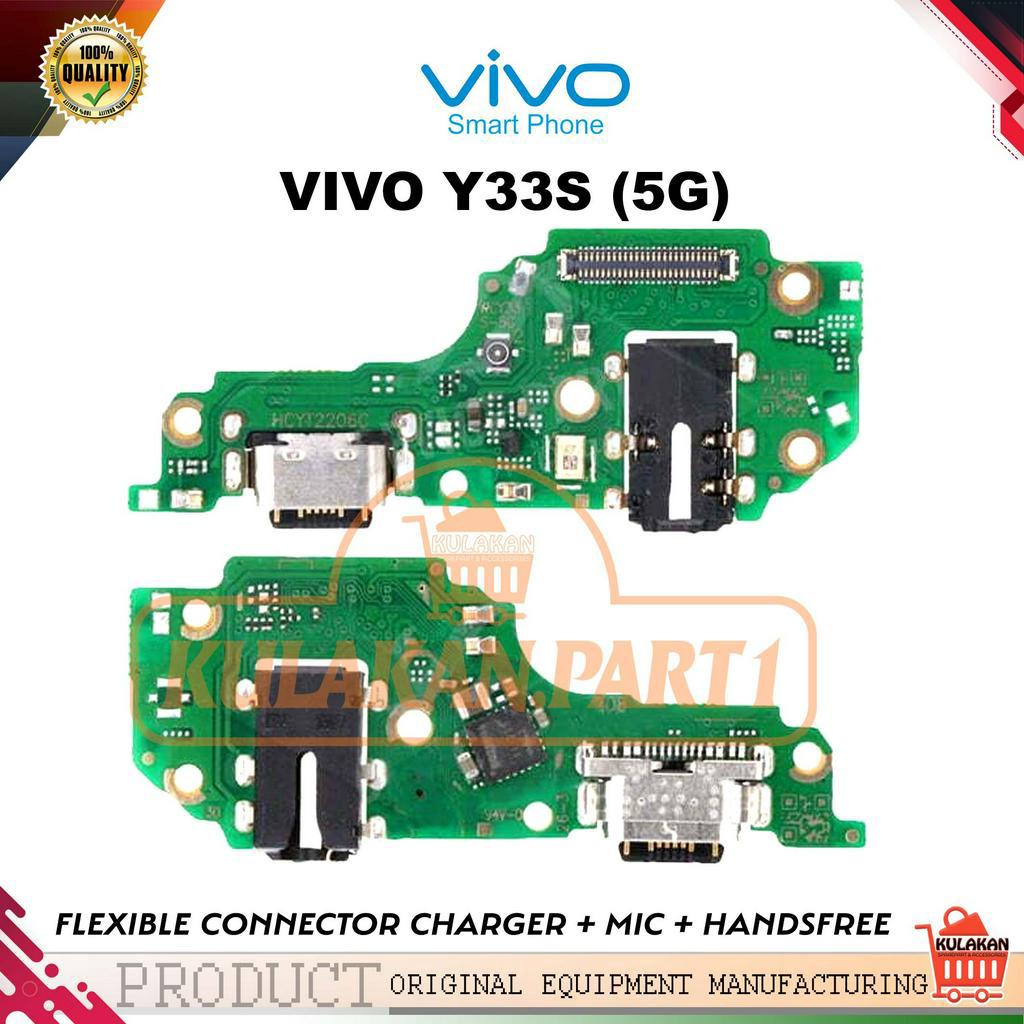 Jual PAPAN PCB CAS CONNECTOR CHARGER + MIC + HF / VIVO Y33S (5G) NEW ...