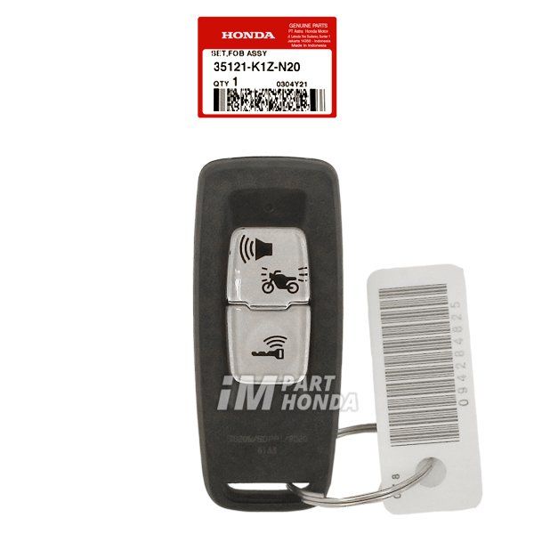 Jual Remote Alarm Smart Key Set Fob Assy PCX 160 35121-K1Z-N20 | Shopee ...