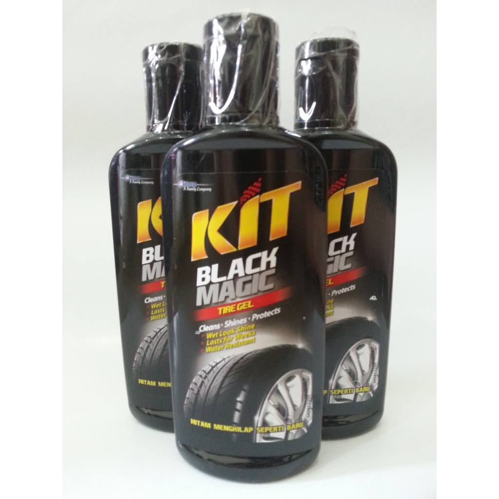 Jual Semir Ban Kit Black Magic Tire Gel (300mL) | Shopee Indonesia
