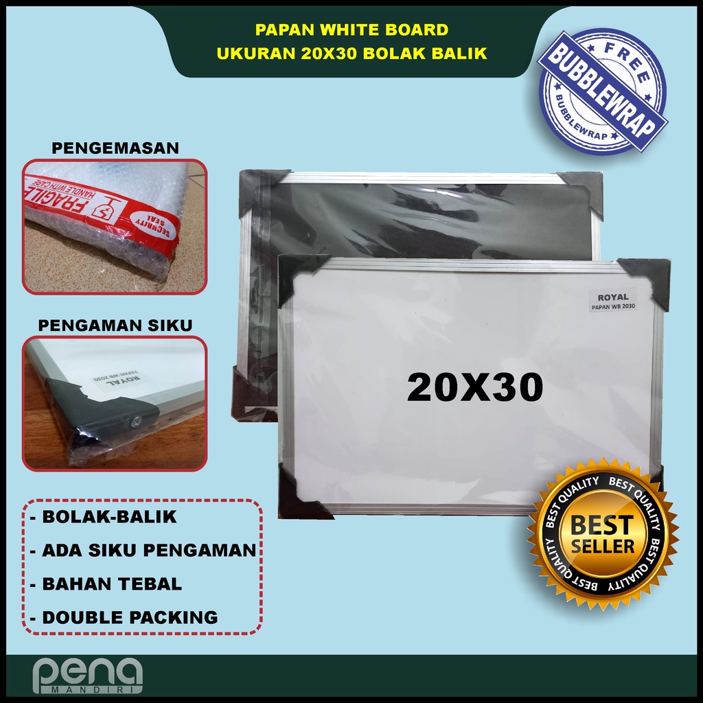 Jual Papan Tulis Mini Whiteboard Kecil 20x30 | Shopee Indonesia