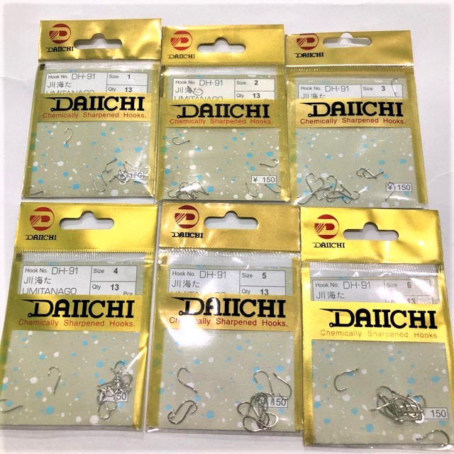 Jual Kail Pancing Daiichi DH-91 daichi dh91 Putih lubang | Shopee Indonesia