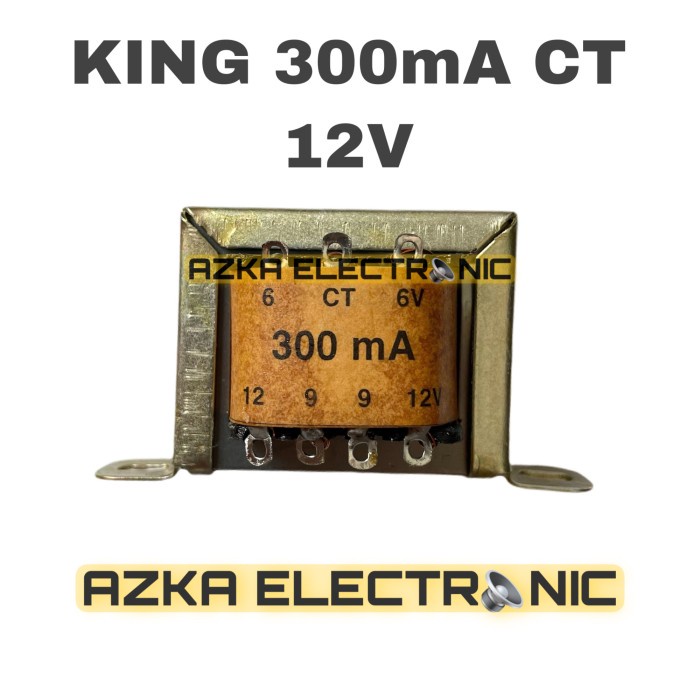 Jual Promo Travo Trafo King 300mA CT 12V Murah | Shopee Indonesia