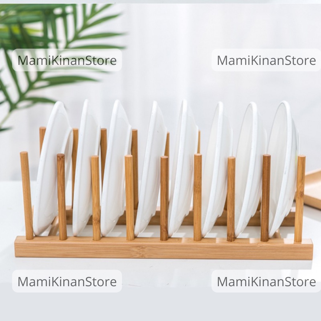 Jual Rak Piring Kayu Kitchen Set Minimalis Rak Piring Kayu Multifungsi ...